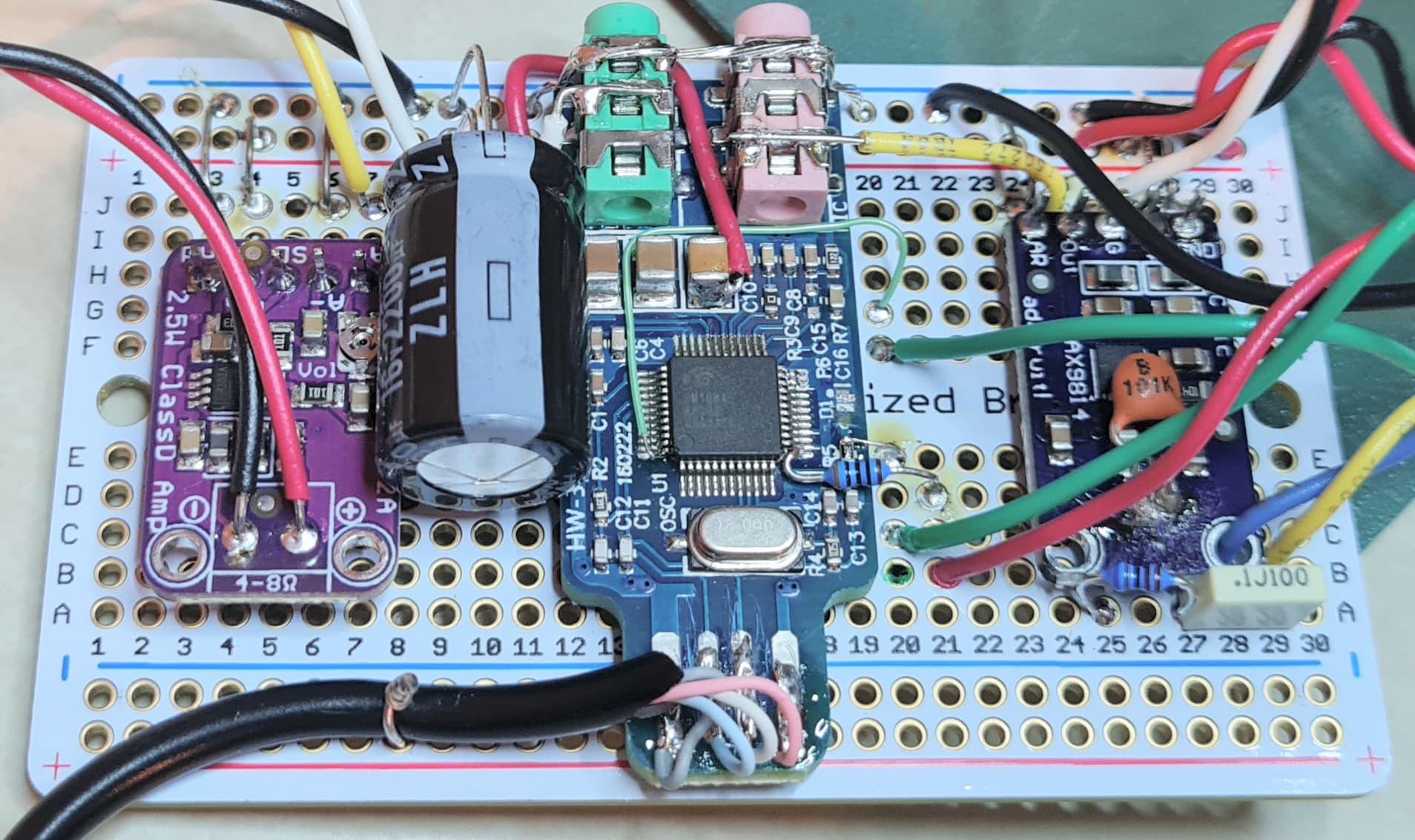 Radio-less node builds using vintage communication speakers & MAX9814 ...